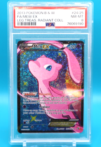 Pokemon TCG - Mew EX Full Art RC24/RC25 - Legendary Treasures Radiant ...