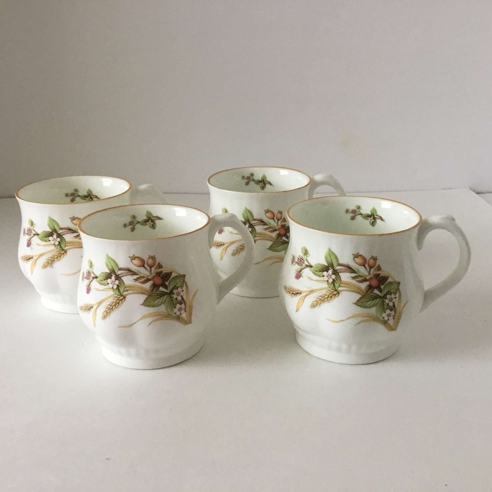 Set Of 4 Oakley China Beakers, Fine Bone China, Made In England | eBay