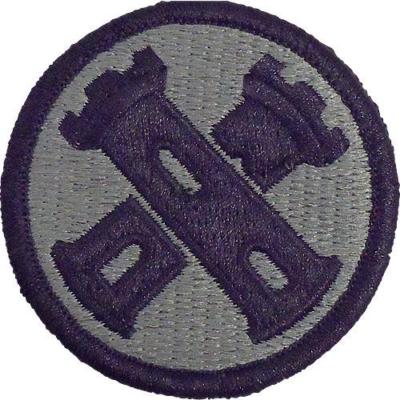 US Army 16th Engineers Brigade ACU SSI Hook Back Military Patches | eBay