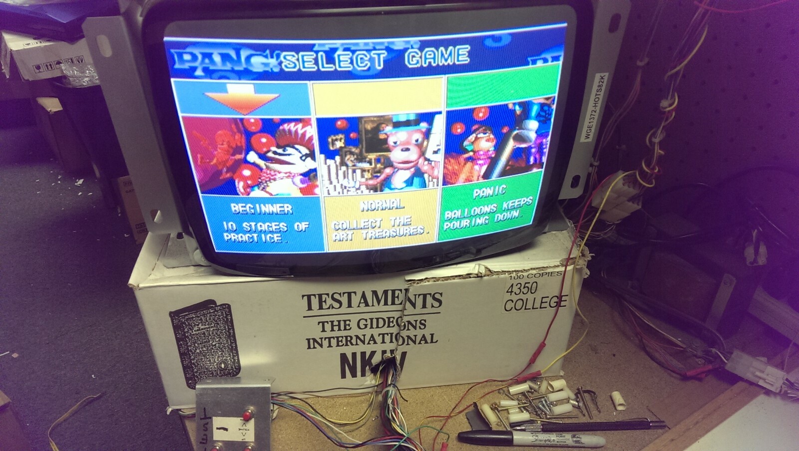 PANG 3 B & C board - 1995 Mitchell - Guaranteed Working Arcade CPS1 ...