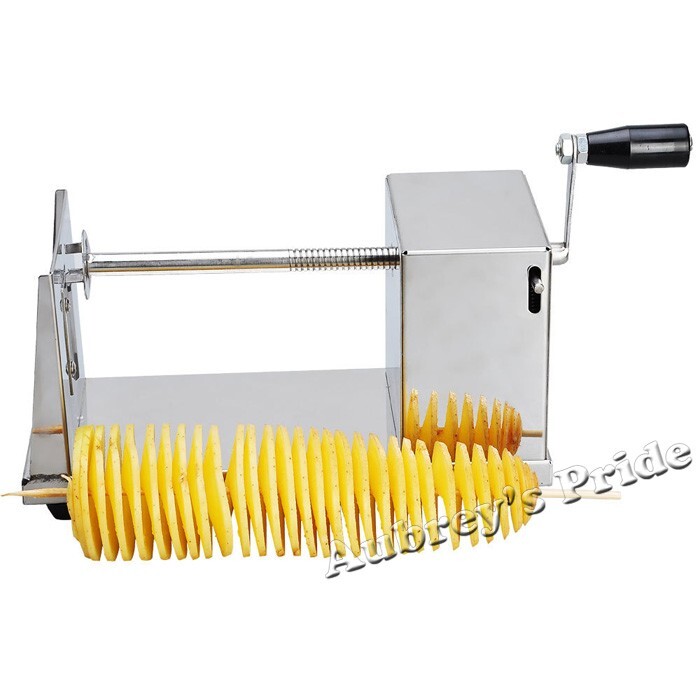Manual Potato Chips Slicer Spiral Twister Vegetable Cutter | eBay