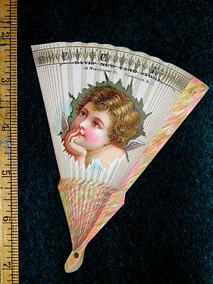 Lovely Angle Die Cut Fan, Fancy Cards at Davis Card Store, Providence ...