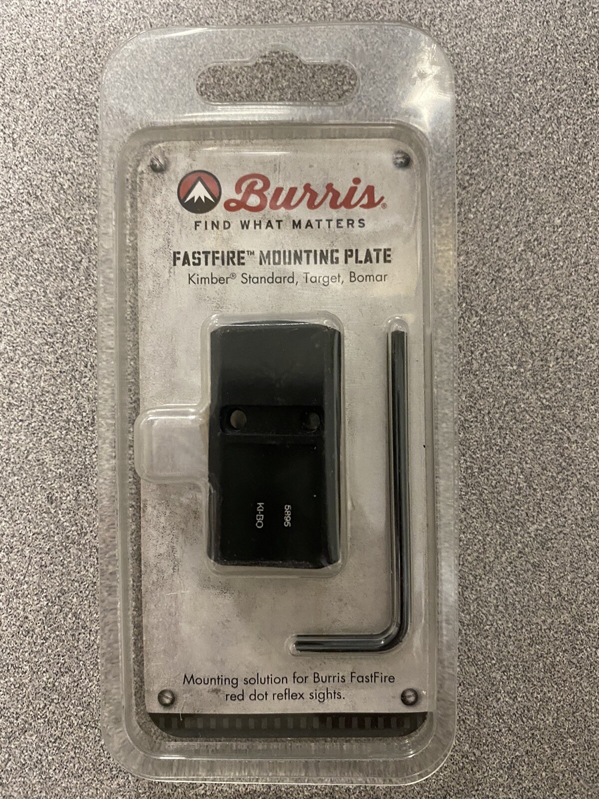 Burris FastFire Base Mount Kimber Standard and Bomar 410323 for sale ...