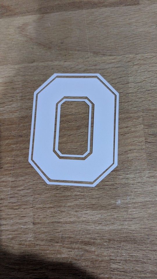 Ohio State Buckeye O Block vinyl decal | eBay