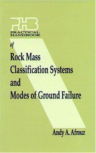 Practical Handbook Rock Mass Classification Systems and Modes of Ground ...