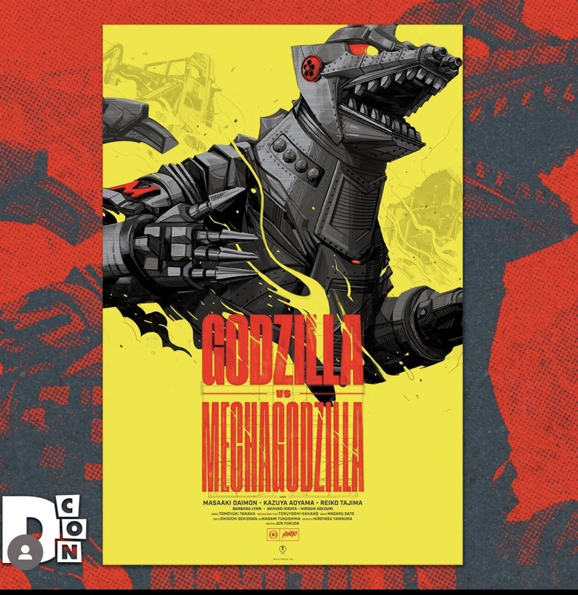 Godzilla Against Mechagodzilla Poster