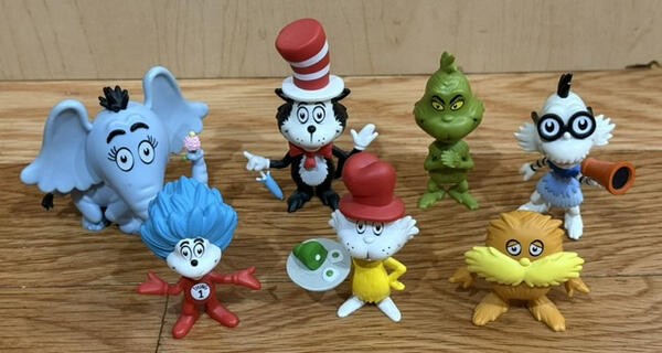 Dr Seuss Lot of 7 Loose Funko Mystery Mini Figures Figurines Horton ...