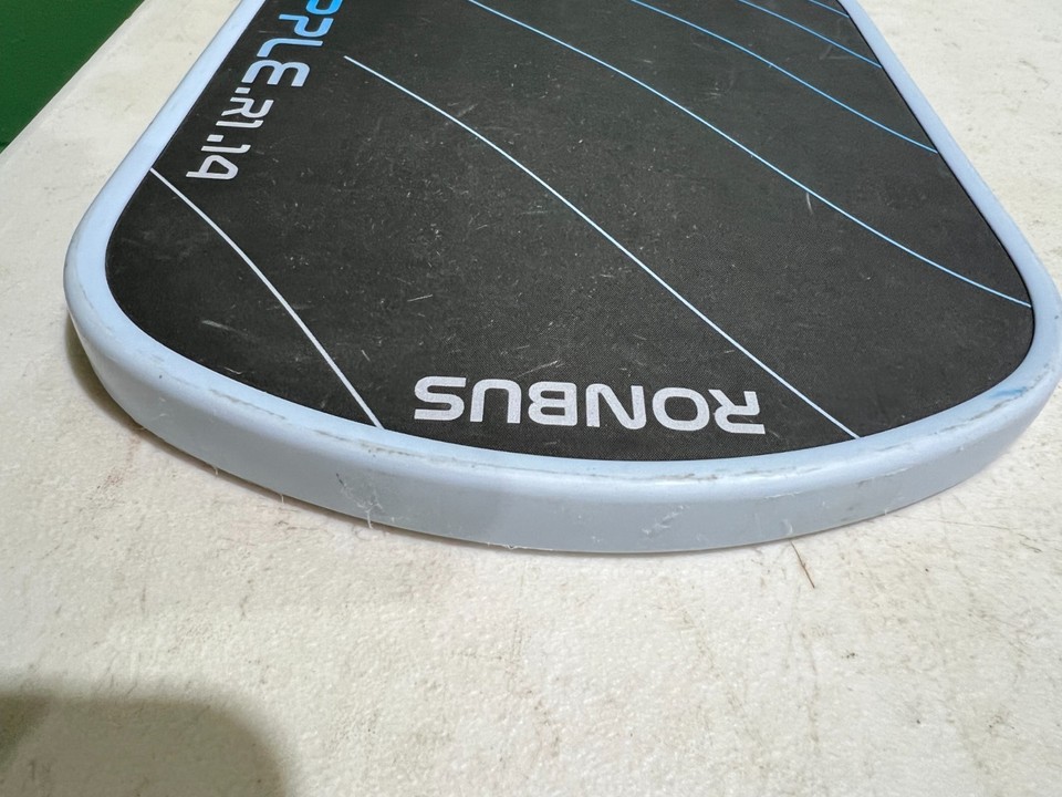 RONBUS Ripple R1.14 Pickleball Paddle - Blue - never hit outdoors | eBay