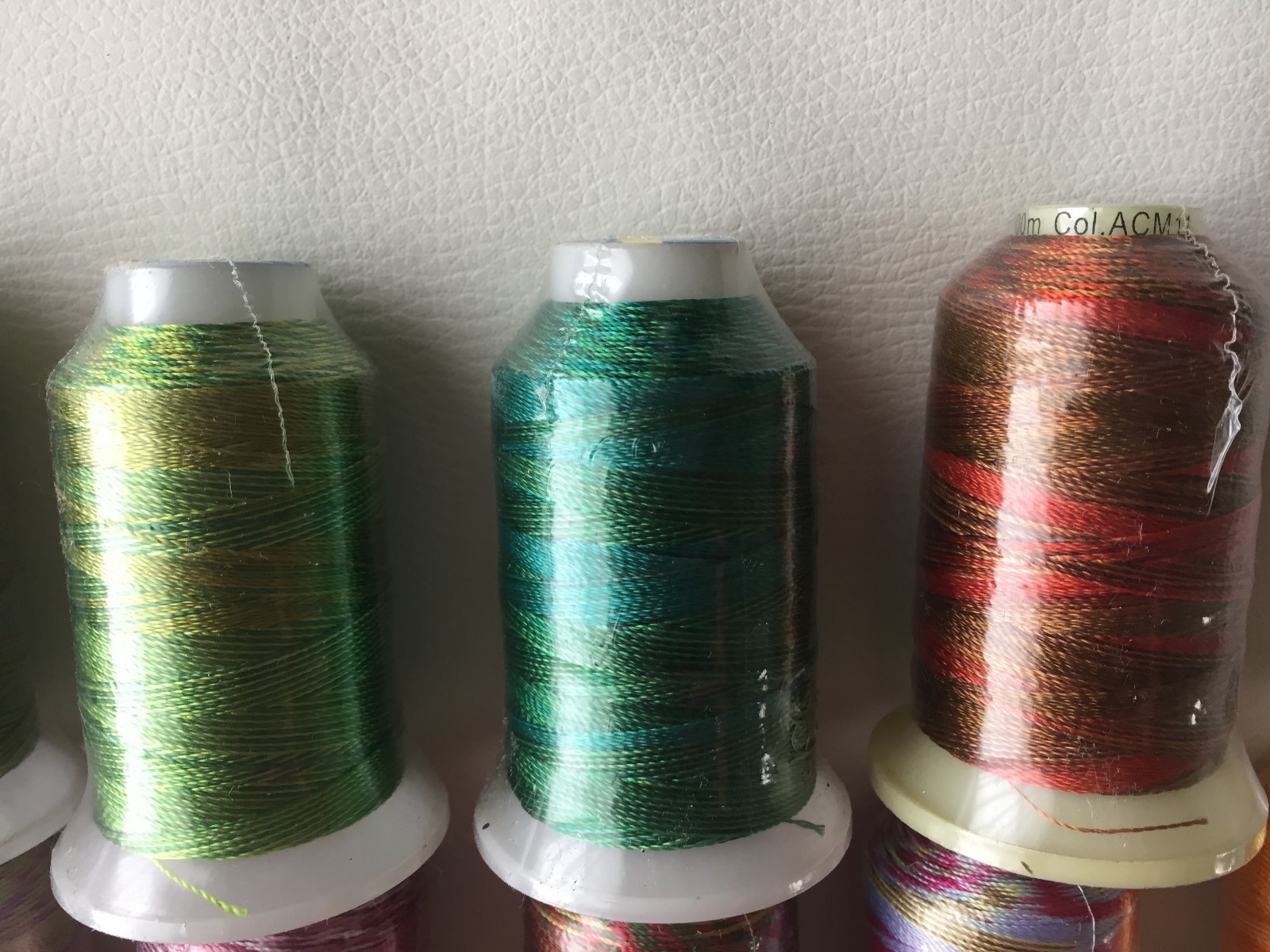 WonderFil ACCENT™ Variegated Thread, 2-ply Rayon, 12wt 400M Spools ...