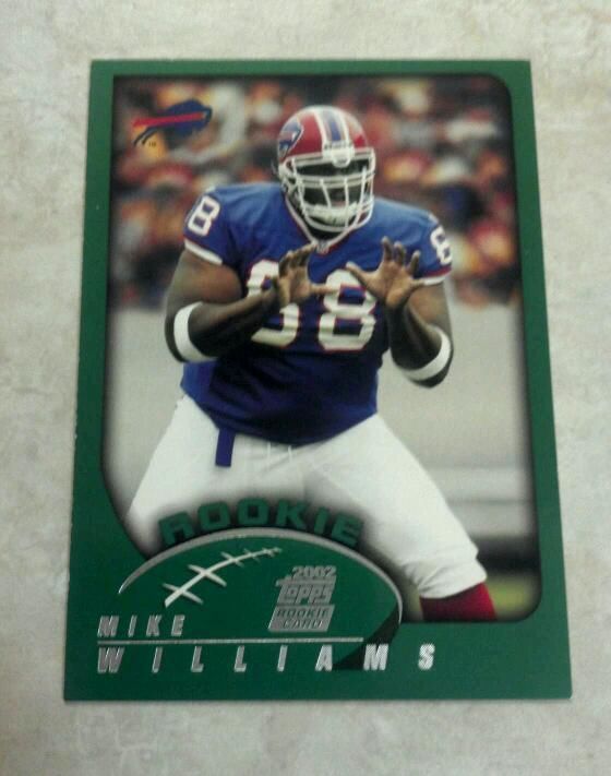 MIKE WILLIAMS 2002 TOPPS ROOKIE CARD RC # 313 B0848 | eBay