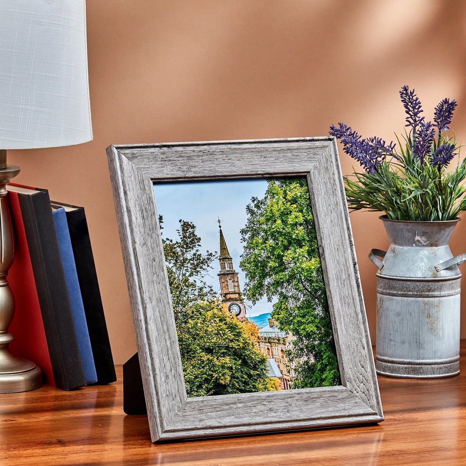 Mainstays 8x10 Rustic Gray Decorative Tabletop Picture Frame | eBay