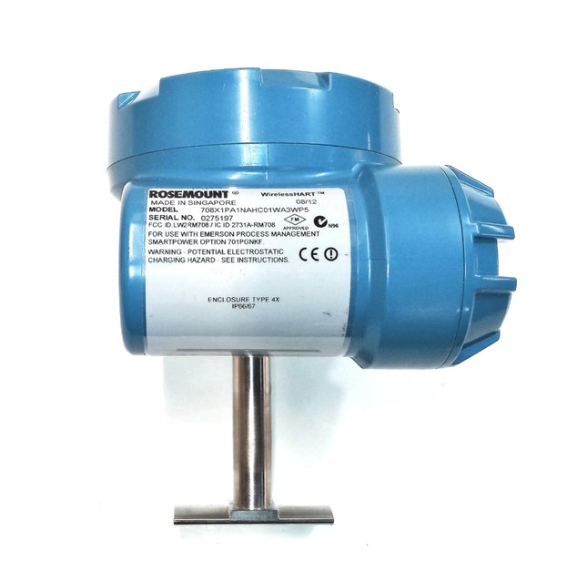 Rosemount 708x2pa115naoowa3wp5 WirelessHART Wireless Acoustic ...