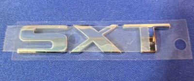 Chrome SXT Emblem Decals Trunk Rear Fender Body Badge Sticker | eBay