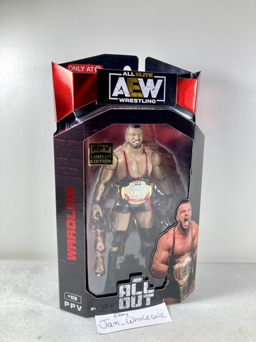 AEW Wrestling All Out WARDLOW Action Figure #03 PPV Limited Edition NEW ...