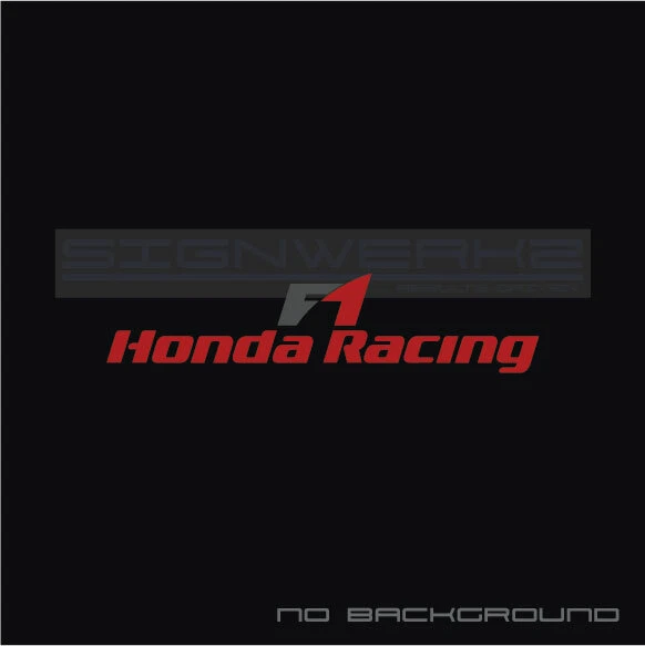 Honda Racing Logo Stickers
