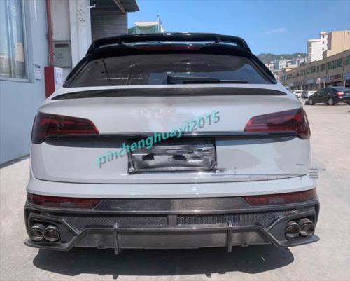 For Audi Q5 SQ5 sportback 2021-2024 Carbon Fiber Rear Trunk Tail Roof ...