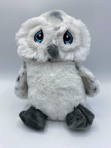 The Bear Factory Black and White Snowy Owl Plush Stuffed Animal Hidden ...