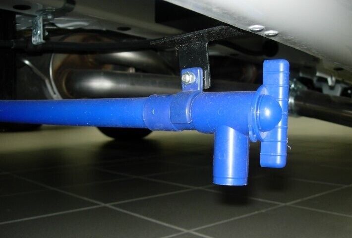 Motorhome Fresh Water Tank Drain Tap 28mm Includes Mounting Bracket ...