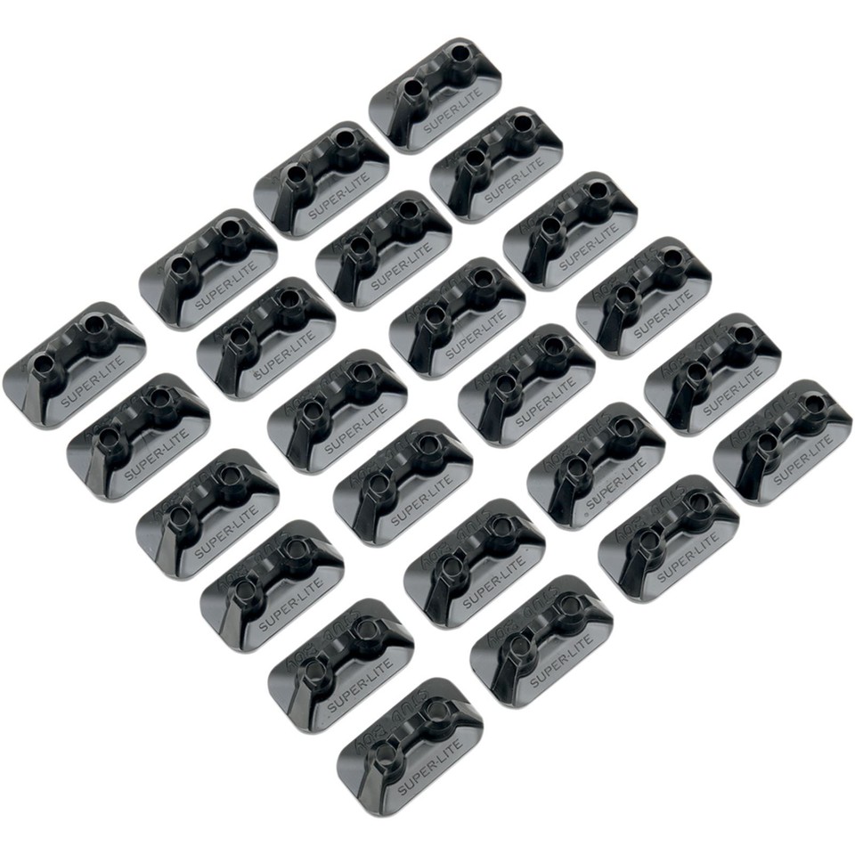 Stud Boy Super-Lite Pro Series Double Backers .75" - 24/Pack Black 2512 ...