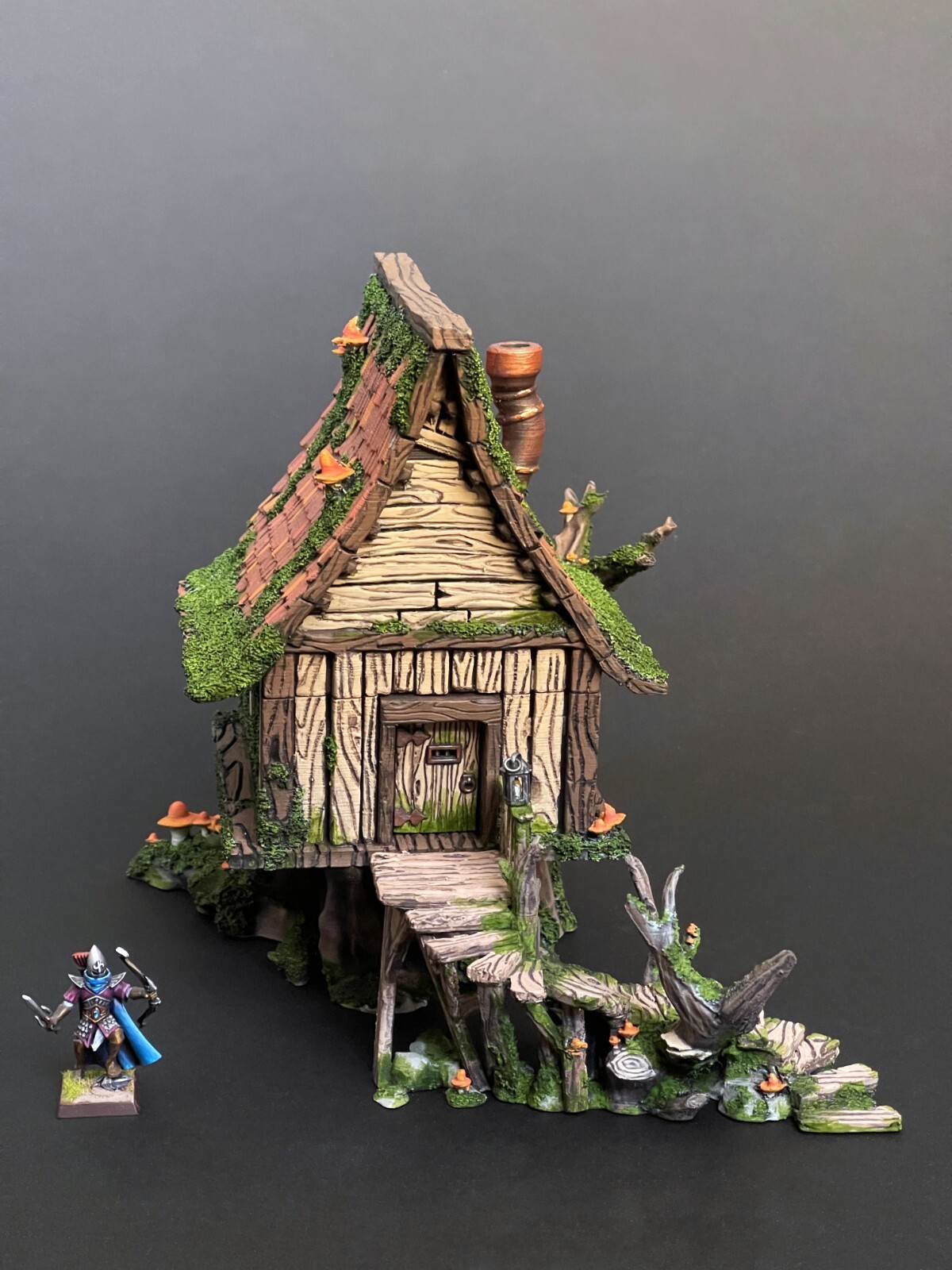 Holzhaus / herr der Ringe / Frostgrave / RPG / Diorama / Tabletop ...