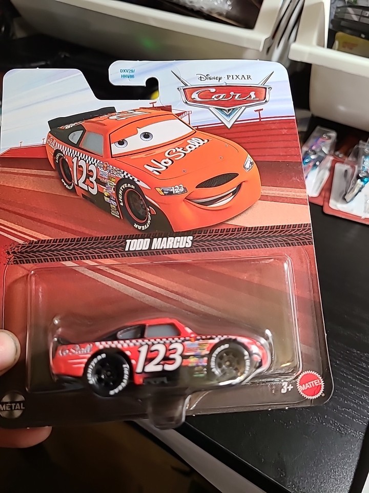 DISNEY PIXAR CARS METAL SERIES - TODD MARCUS - NO STALL #123 | eBay
