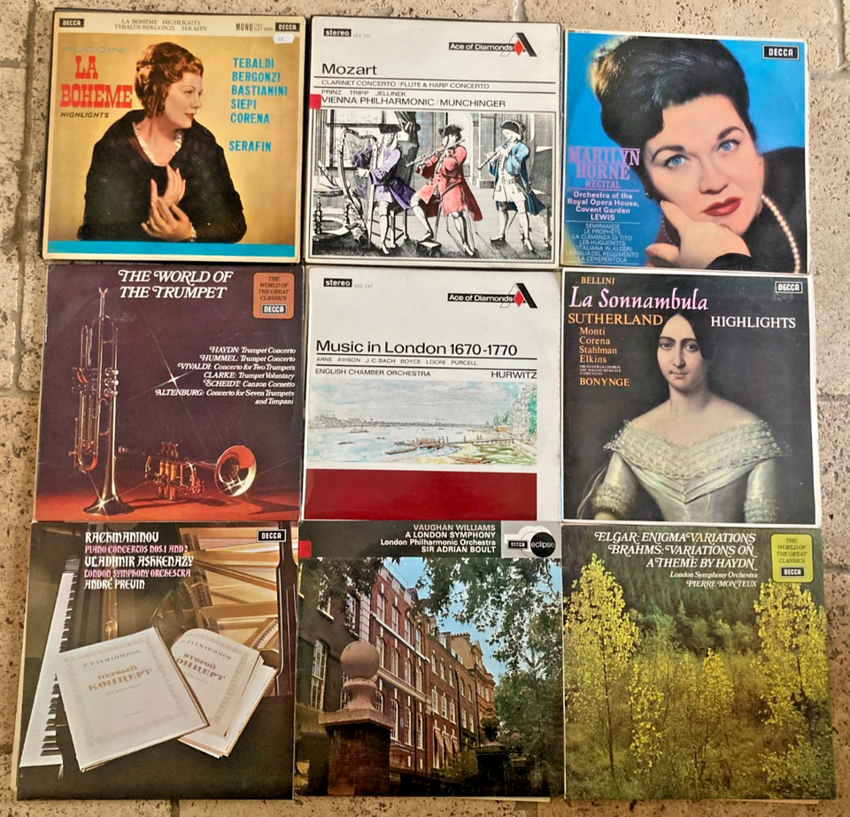 56 x DECCA CLASSICAL VINYL LP ALBUM RECORDS JOBLOT 💥 | eBay UK