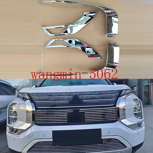 For Mitsubishi Outlander 2022~2024 Front Bumper Molding Strips Trim ...