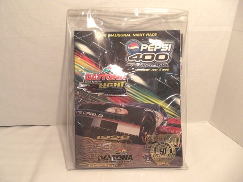 1998 Pepsi 400 at Daytona Inaugural Night Nascar Race Program Winston ...
