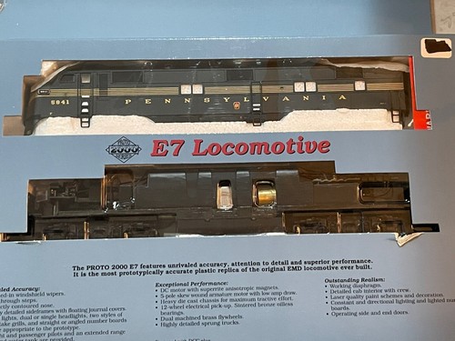 Proto 2000 E7 A Unit Diesel PRR Pennsylvania Locomotive. | eBay