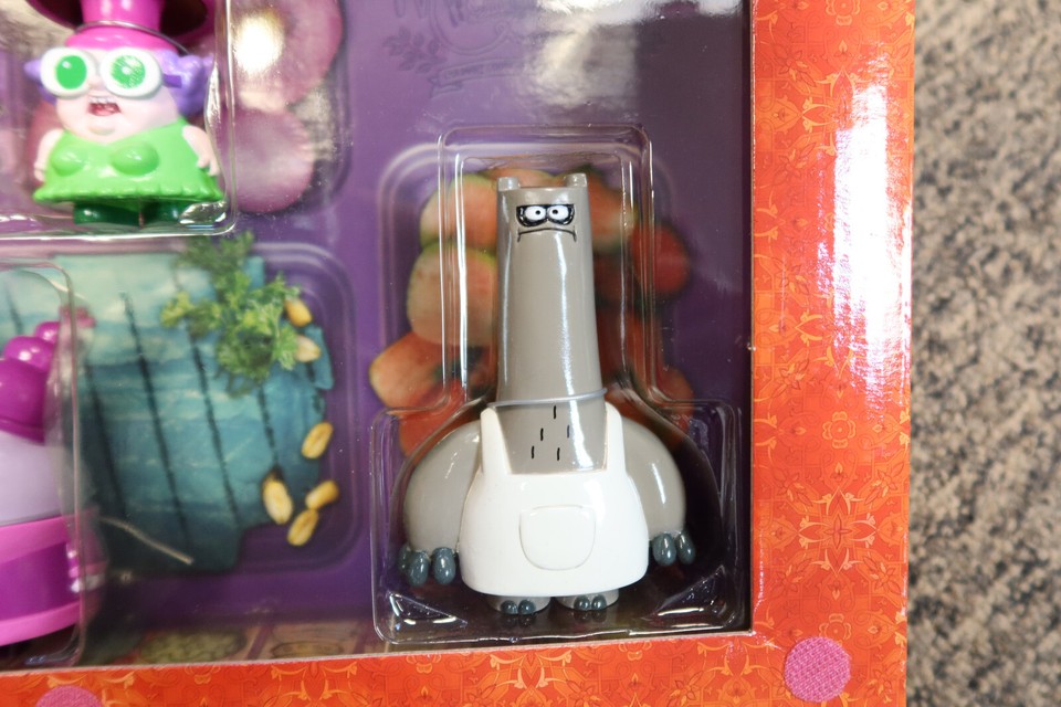 RARE! Chowder Cartoon Network Four (4) Mini Figures Box Set - Brand New ...