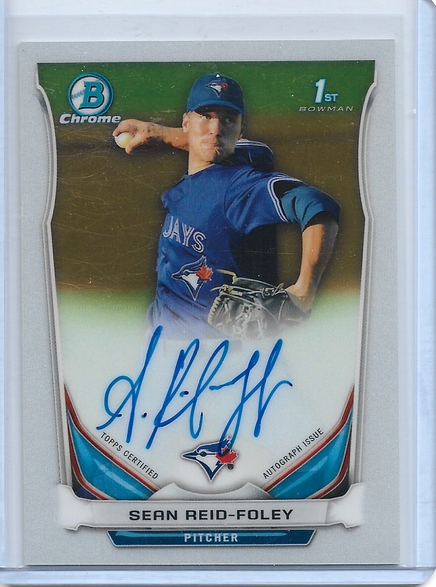 2014 Bowman Chrome 1st Bowman SEAN REID-FOLEY Autograph - BCA-SRF | eBay