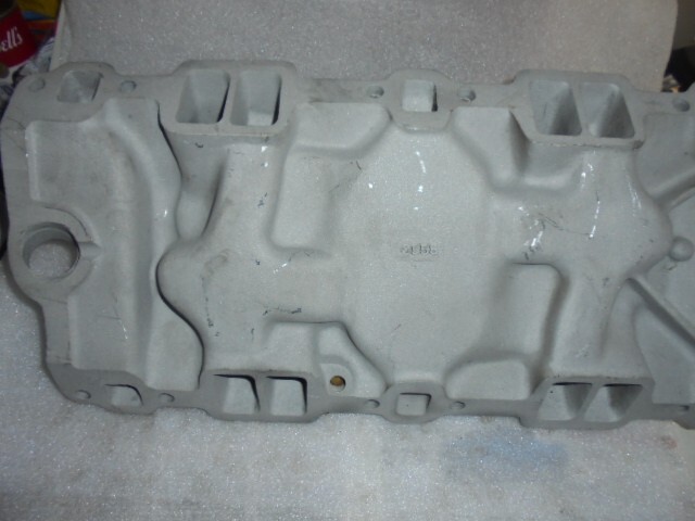 Aluminum Intake Tri Power Offenhauser 3558 GM Corvette Bel Air IHRA ...
