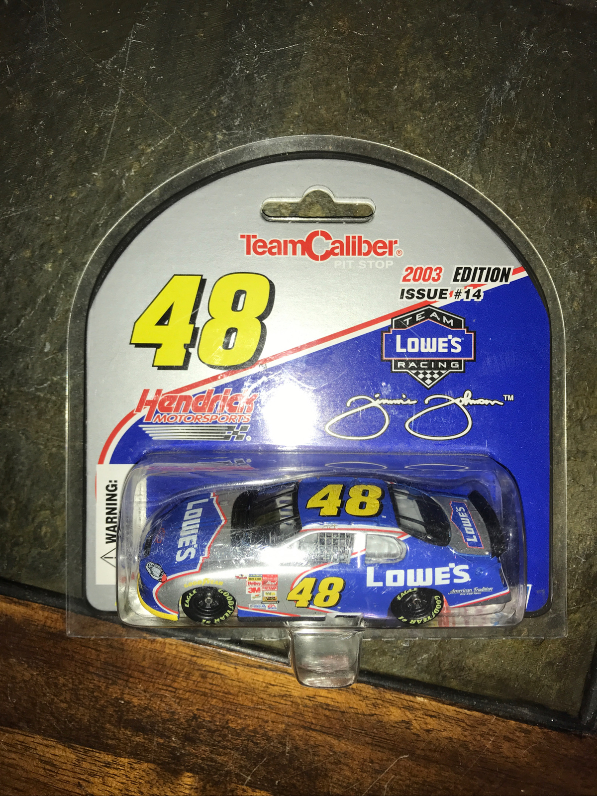 "Nascar Team Caliber" 2003 Edition Team Lowe's #48 Issue #14 1:64 - New ...