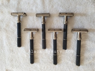 Gillette Black Beauty LA109 Adjustable 1-9 Safety Razor Various Date ...
