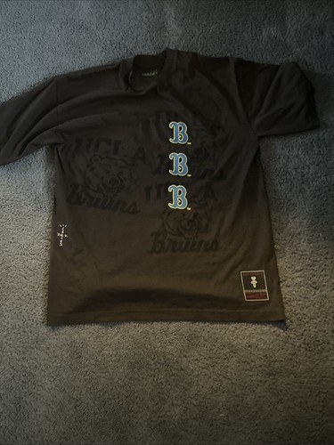 Travis Scott x Mitchell & Ness UCLA Bruins T-Shirt Cactus jack size M ...