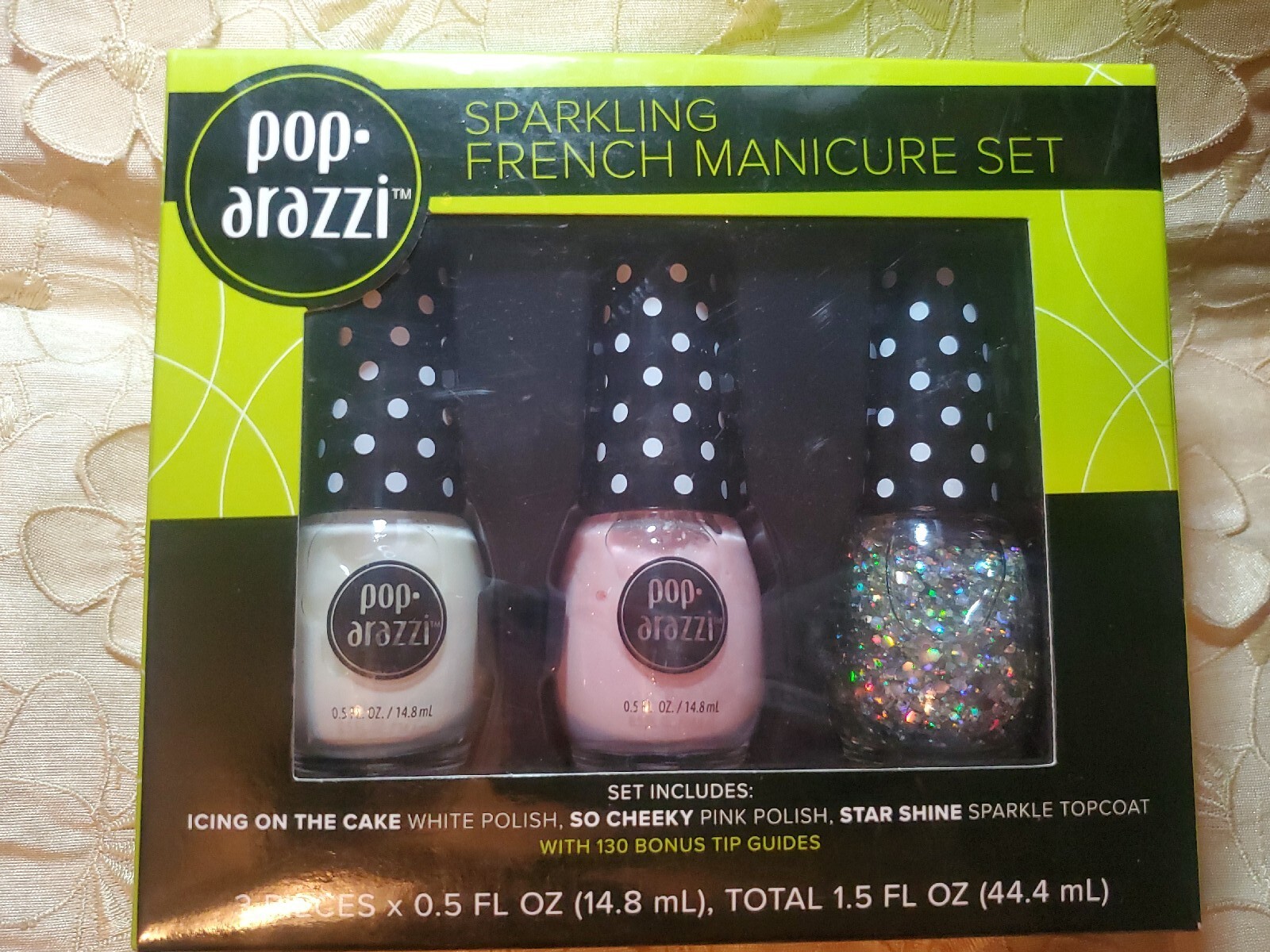 2 Boxes Pop-arazzi Sparkling French Manicure Set POParazzi Nail Polish ...