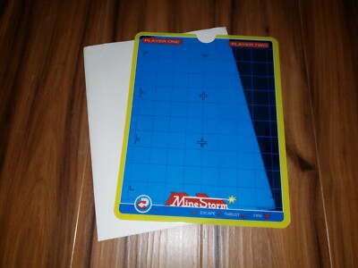 Vectrex Minestorm Reproduction OVERLAY ONLY - BRAND NEW! | eBay