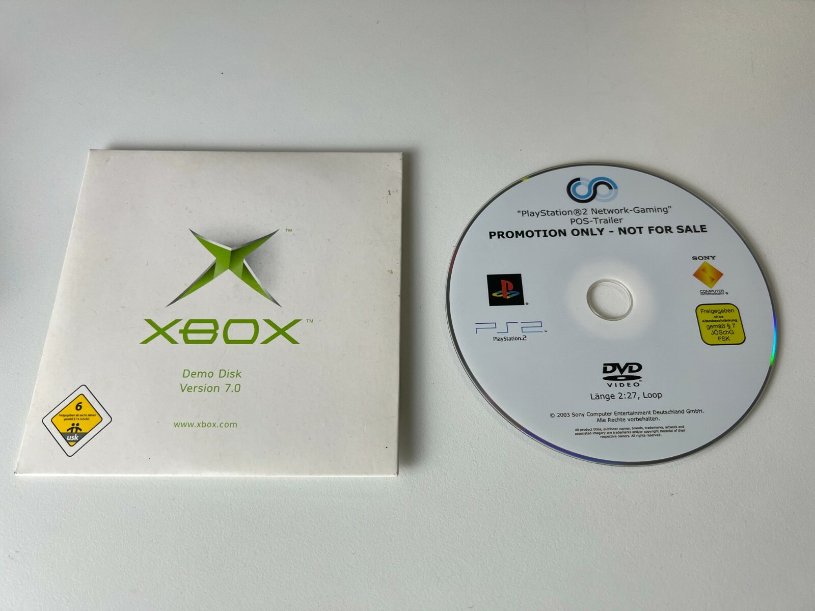 Original Xbox Demo Disk 7 Nicht Für Weiterverkauf Version Microsoft Mit ...