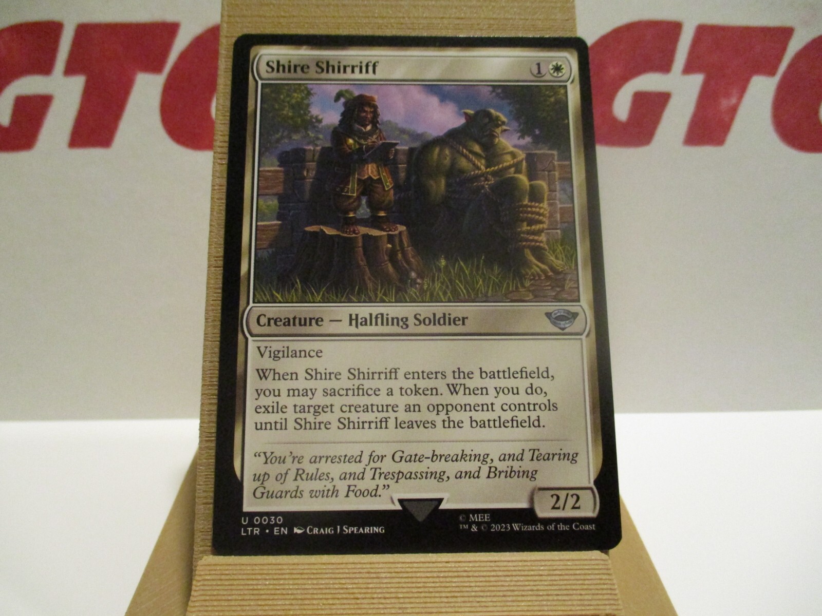 MTG Lord of the Rings Shire Shirriff 0030 | eBay