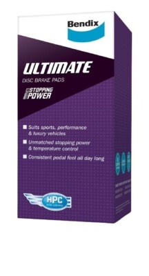 Brake Pads H/Duty Bendix DB1774HD for Mitsubishi Triton ML MN Cab ...