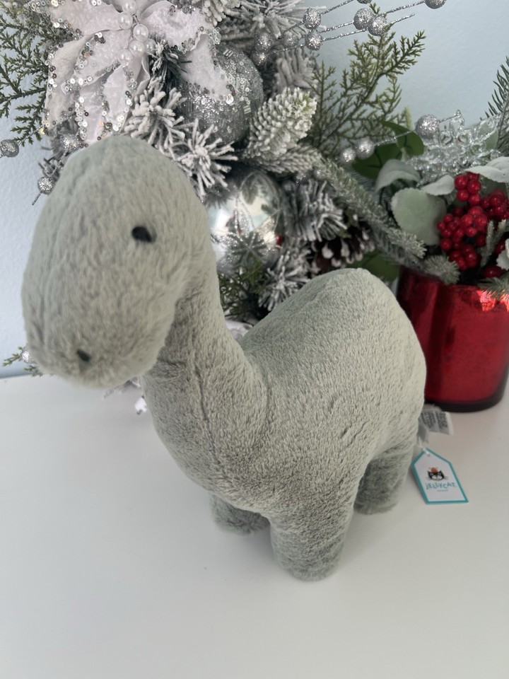 Jellycat Fossilly Brontosaurus Dinosaur BNWT RETIRED and VHTF | eBay
