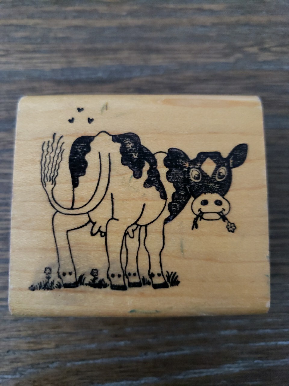 Embossing Arts Sweet Home Rubber Stamps, Cow | eBay