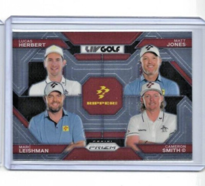 2024 Panini Prizm LIV Golf Ripper GC Quad Player Logo #65 | eBay