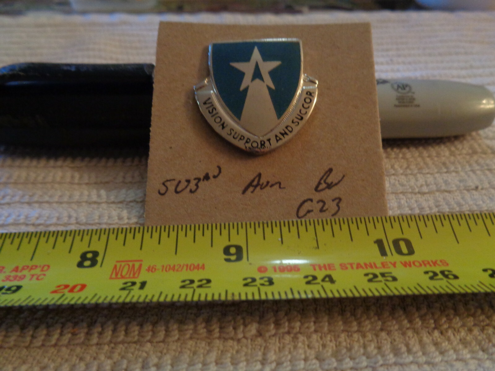 503rd Aviation Battalion G23 Unit Crest, DI, DUI (DRAW#X6) | eBay
