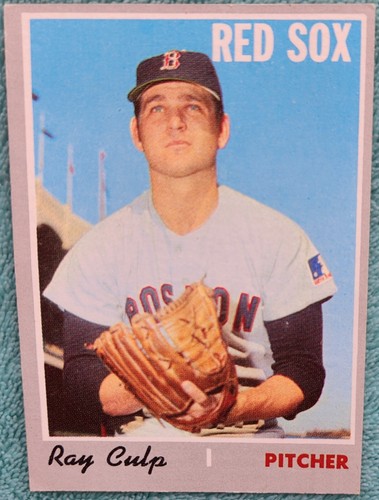 Ray Culp Boston Red Sox 1970 Topps Baseball Card #144 Ex | eBay