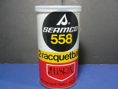 (1) NOS Vintage Can Racquetballs Seamco 558 Still Sealed | eBay