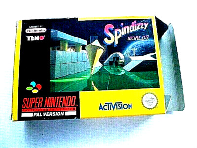 SUPER NINTENDO SNES SPINDIZZY WORLDS OVP+ANL | eBay.de