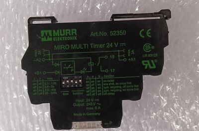 1pcs Used MURR relay Art.No.52350 | eBay