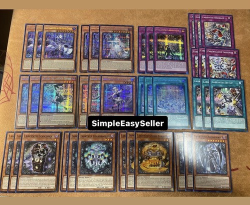 🔥 Yugioh LABRYNTH 39 CARDS Deck Core WELCOME LADY LOVELY ARIANNA NEAR ...