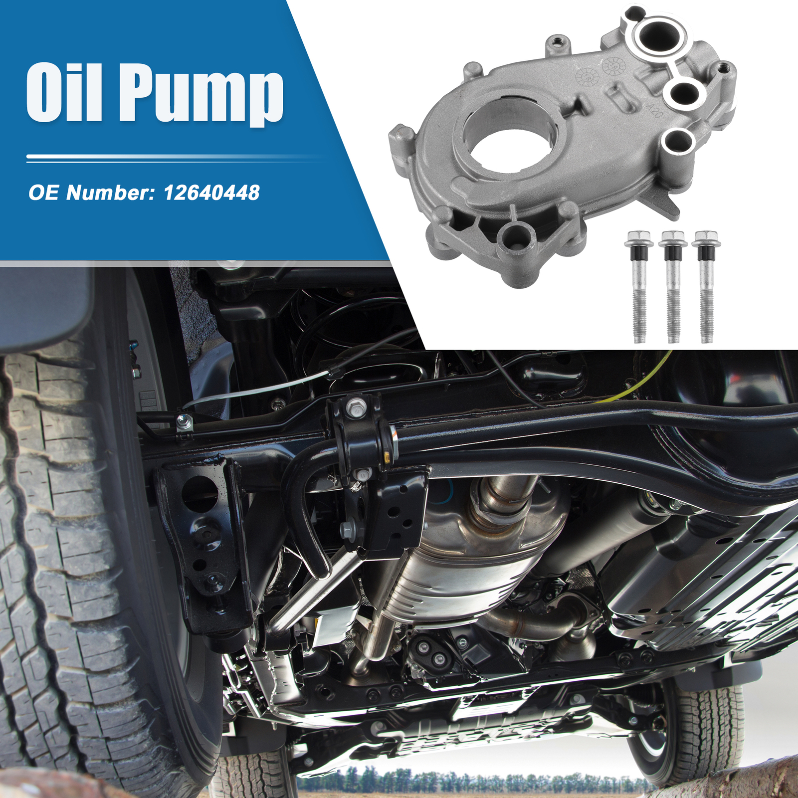 1 Set Car Engine Oil Pump Replacer for Chevy for GMC for Saturn No ...